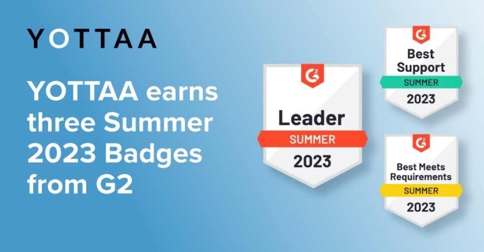 YOTTAA Earns Three G2 Crowd Badges in Summer 2023 - Yottaa